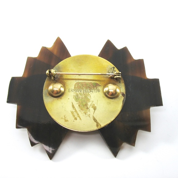 Ermani Bulatti | Jewelry | Ermani Bulatti Brooch Art Deco Swarovski ...